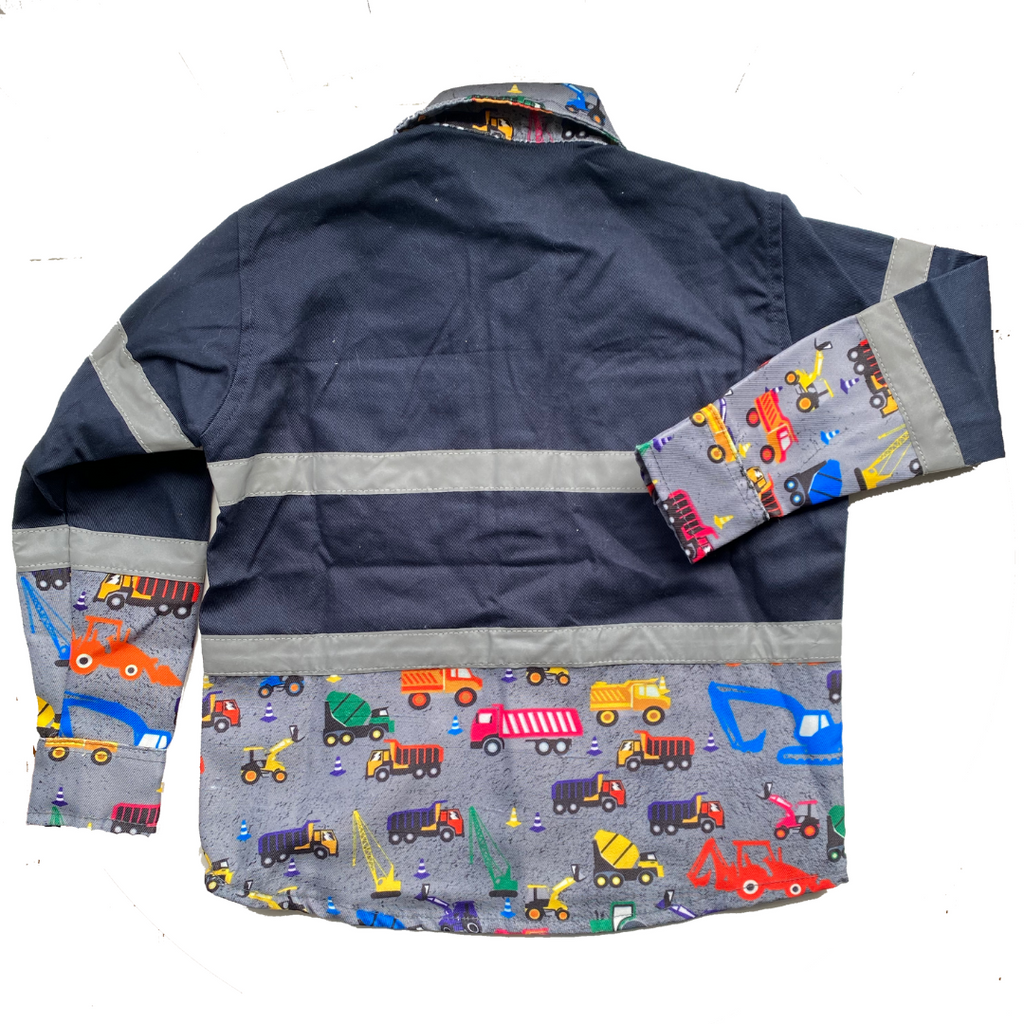 Hi Vis Construction Shirt - Special Edition – Aussie Kids at Work